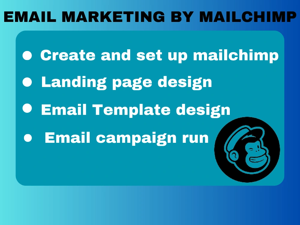 Mailchimp email marketing newsletter campaign | Upwork