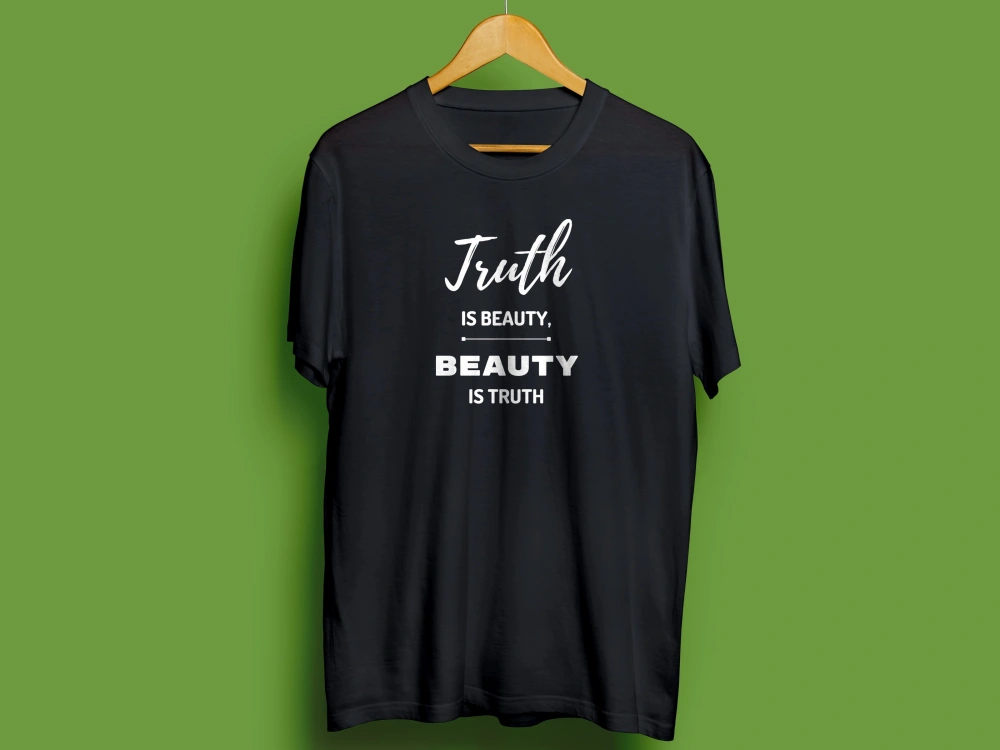 A custom and typography T-Shirt Design that makes a statement | Upwork