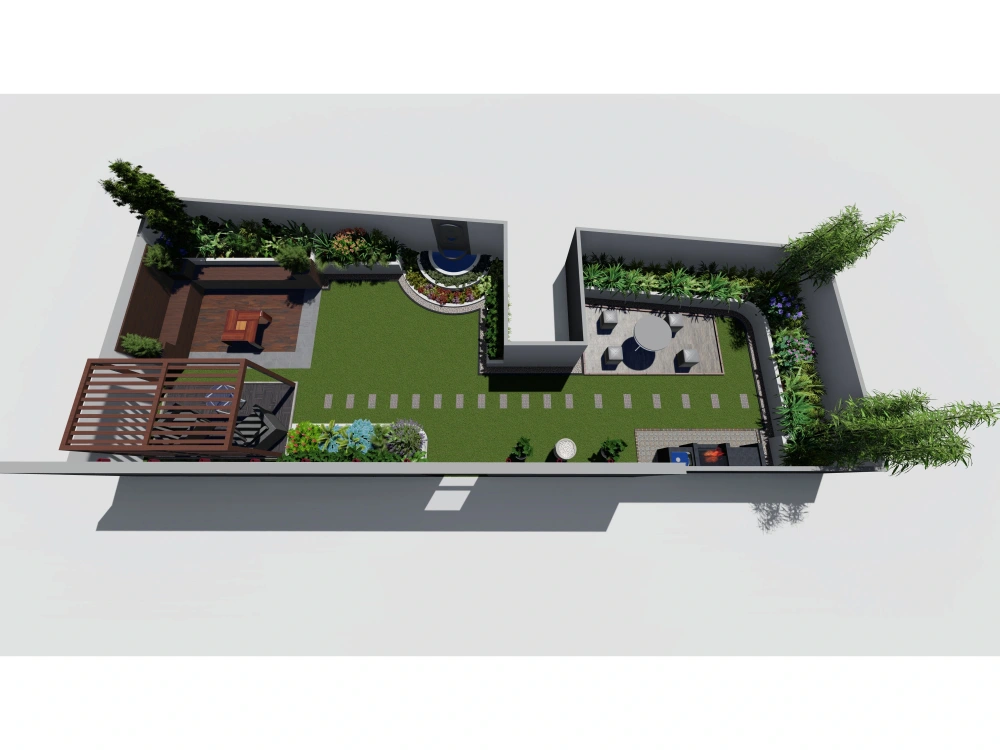 Your outdoor space with custom 3d garden design and rendering | Upwork