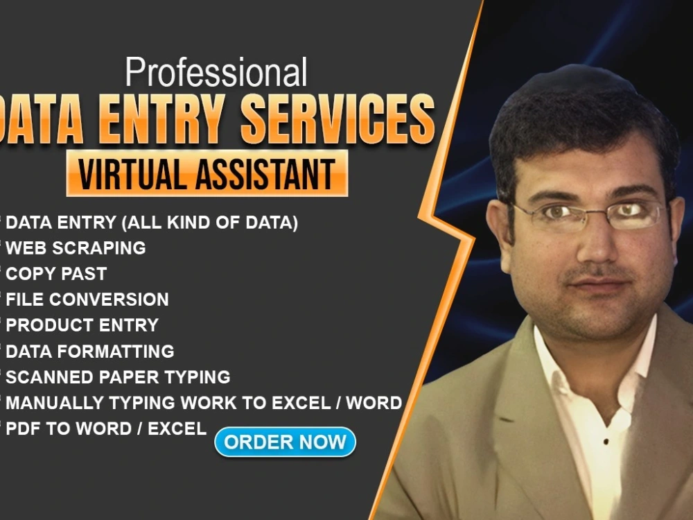 Professional data entry, typing, and copy paste services | Upwork