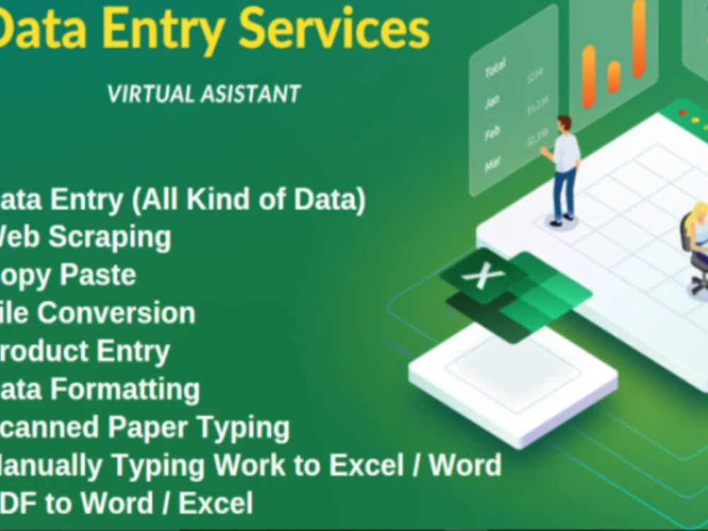 Professional data entry, typing, and copy paste services | Upwork