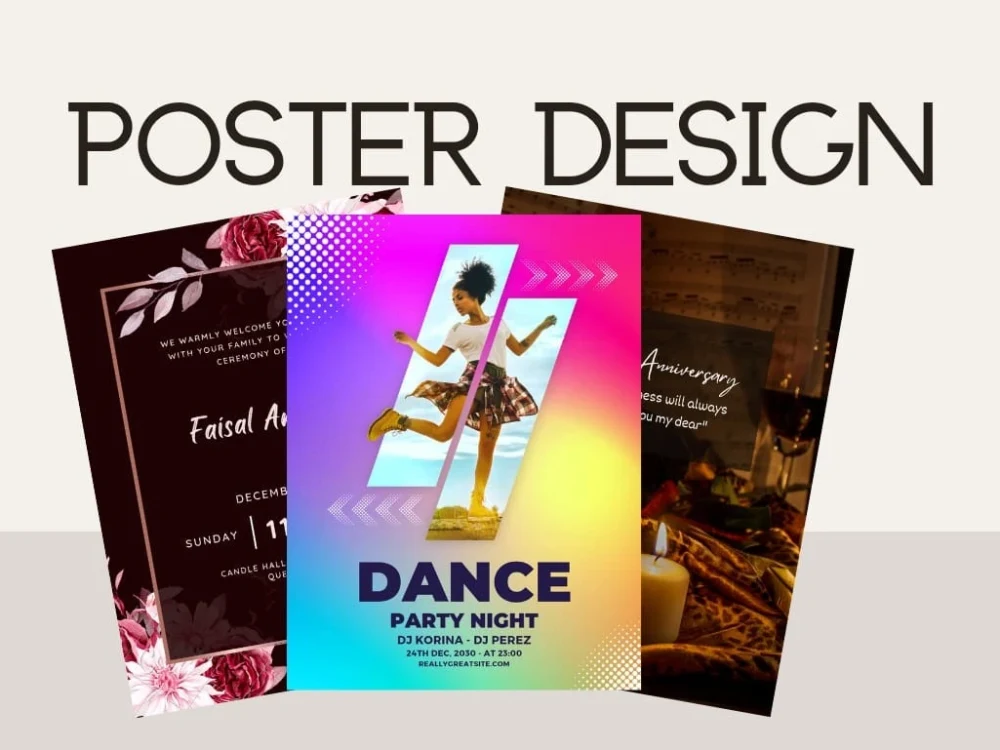 A custom and attractive Poster Design for any Event. | Upwork