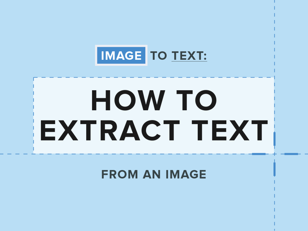 Text extraction from any image file | Upwork