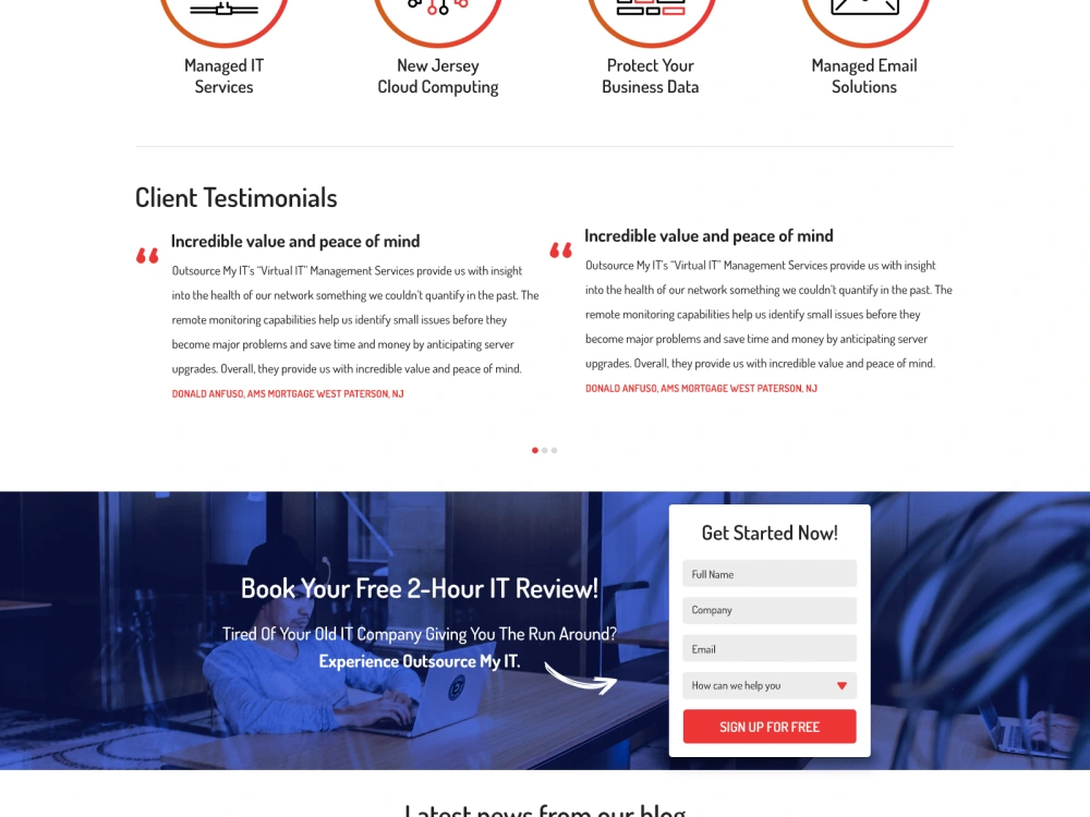 Responsive Landing Page using Figma_Website UX Design/Mobile App UI ...