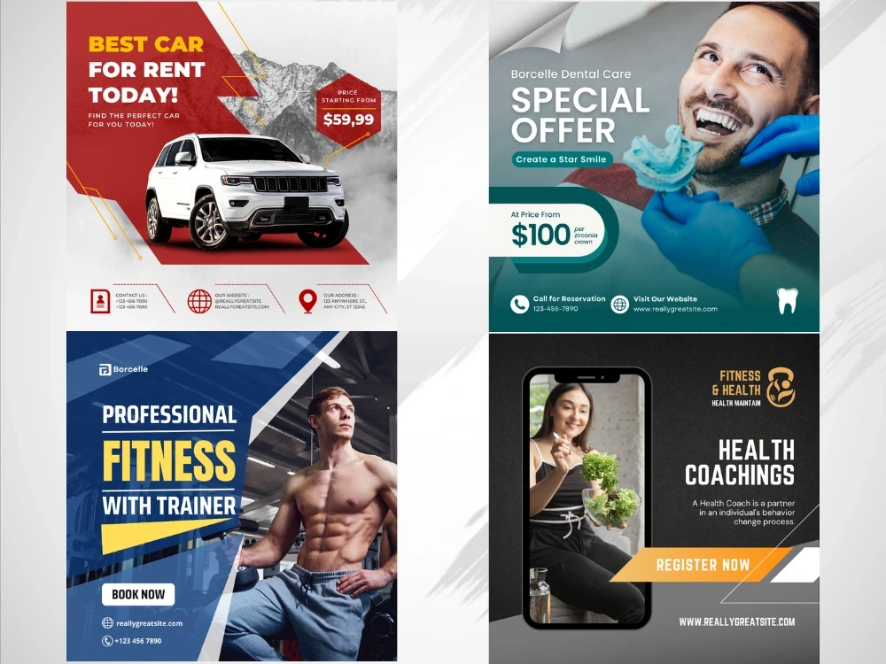 Creative social media posts design | Upwork