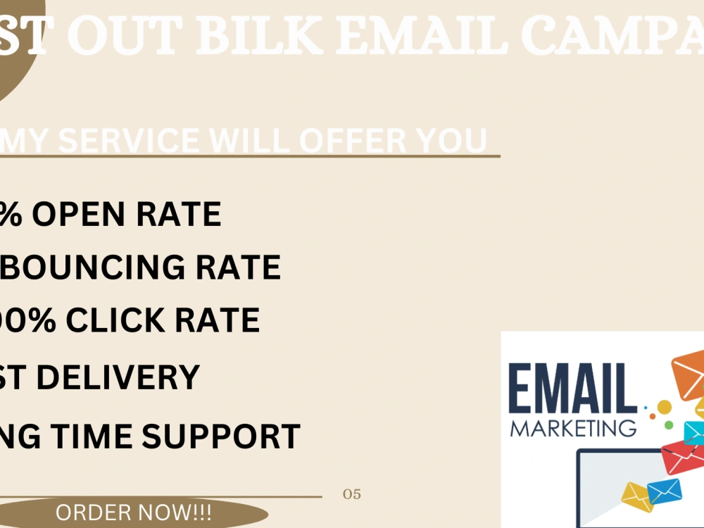 A Professional Bulk Email Campaign to Boost Your Business | Upwork