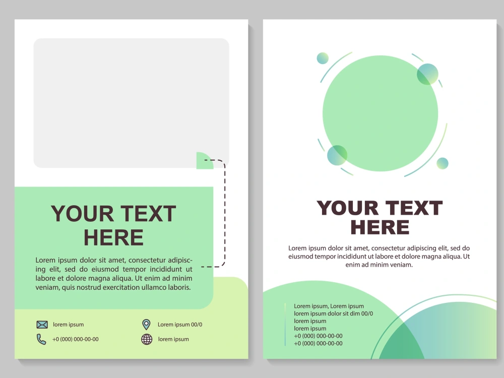 A minimal flyer with a clear message | Upwork