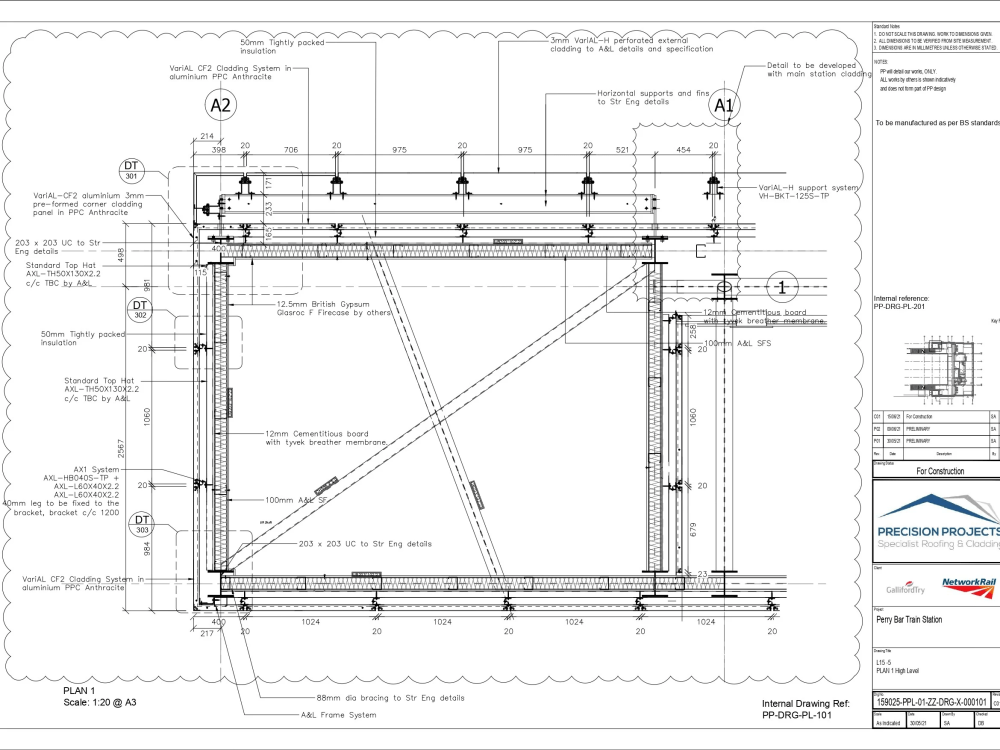 Aluminium Cladding Detail Drawings | Upwork