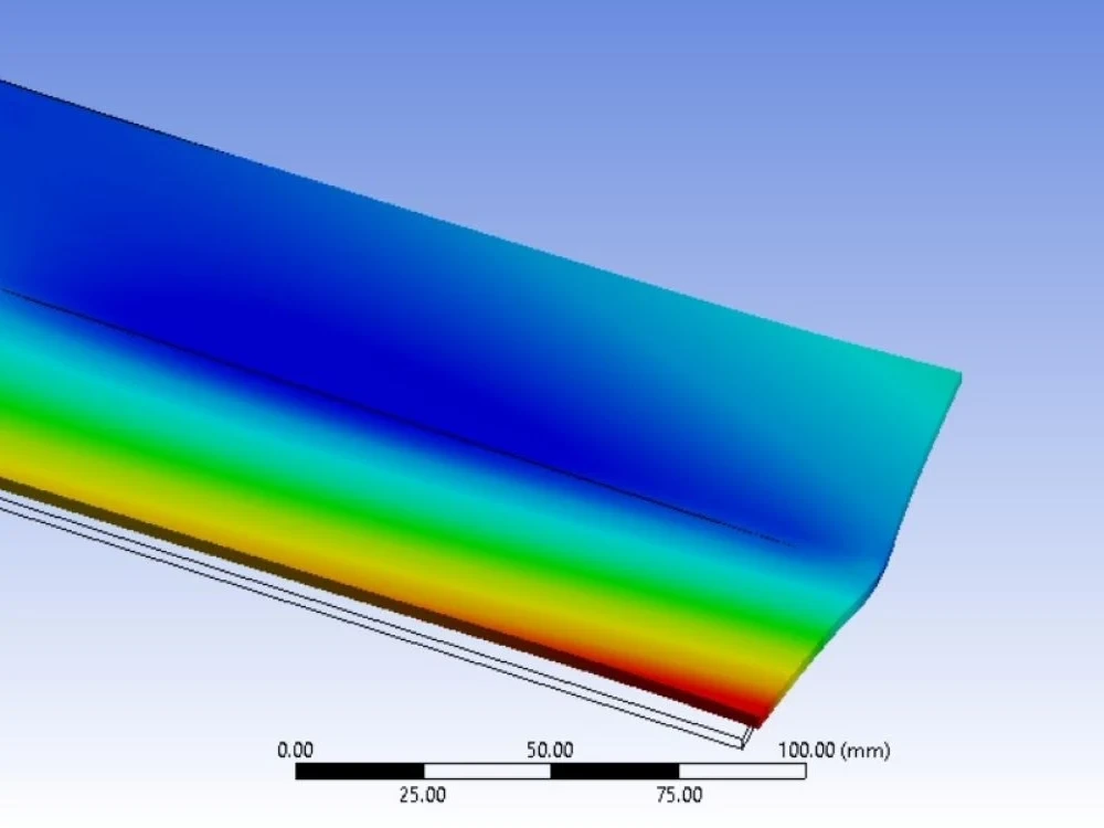 A Coupled Fea Thermal Structural Analysis On Ansys Upwork