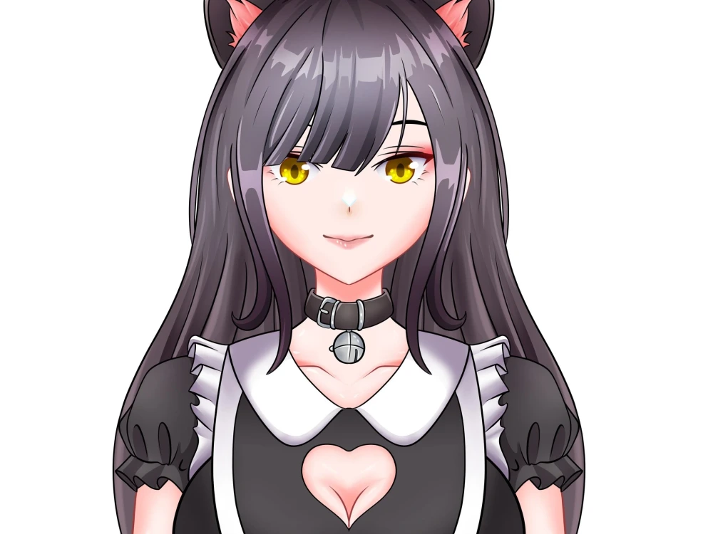 Cute live2d vtuber model, 2d vtuber, live2d rigging for vtube, facerig | Upwork