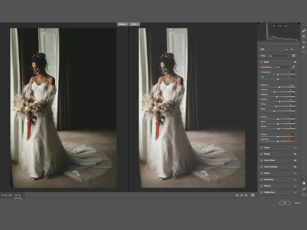 Professional Wedding Photo Editing and Color Grading Photoshop ...