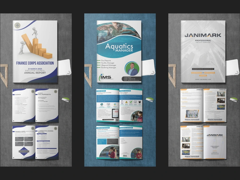 A professional catalog, magazine, or annual report design for your ...