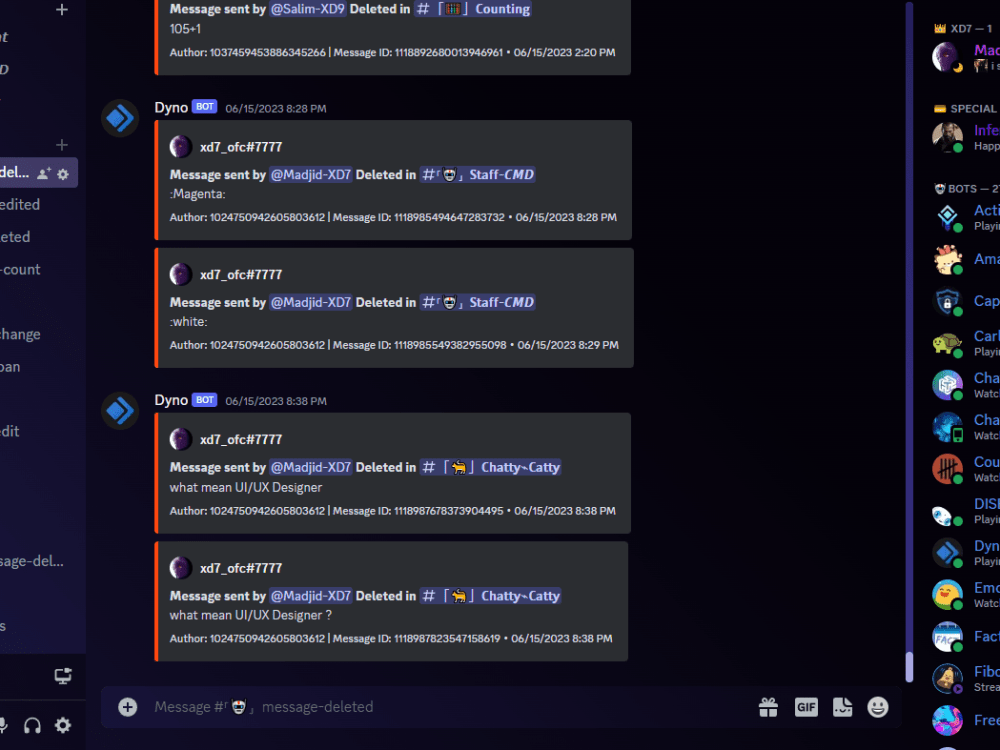 A professional discord sever | Upwork
