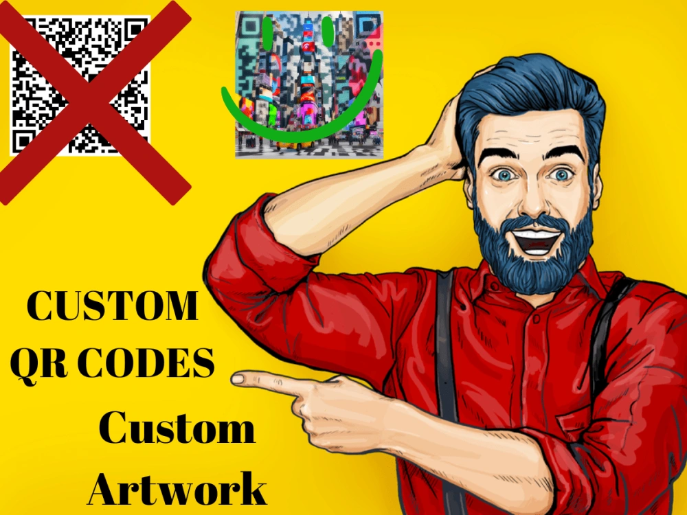 Unique and Functional QR Code Artwork | Design | Upwork