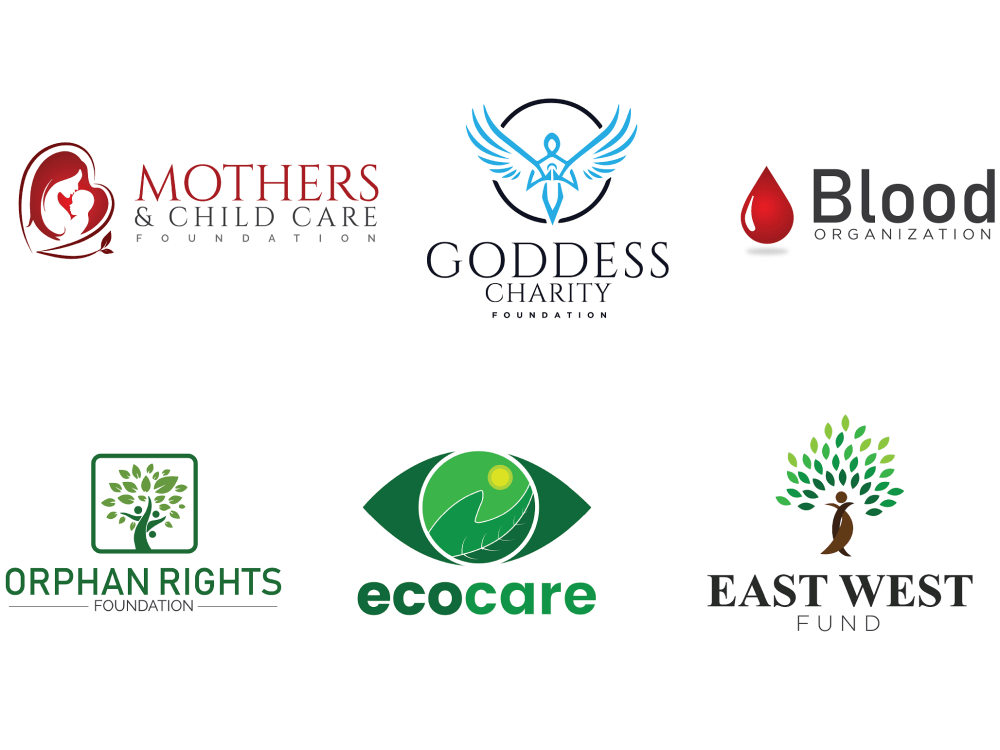 A professional nonprofit charity organization logo | Upwork