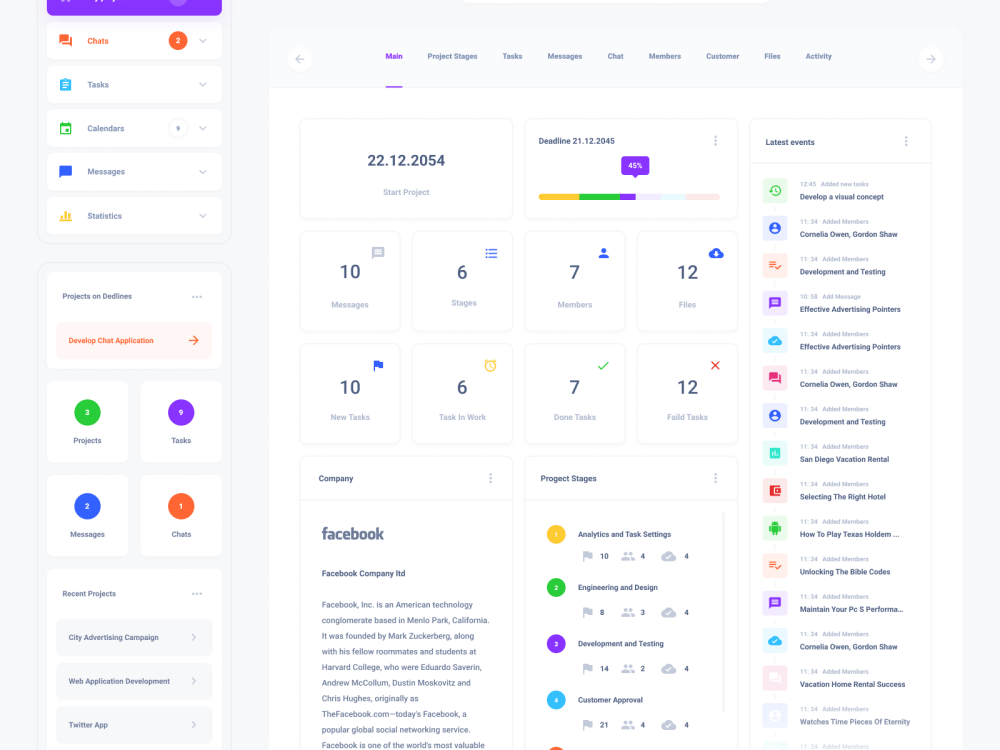 Project Management Web-App built on bubble.io | Upwork
