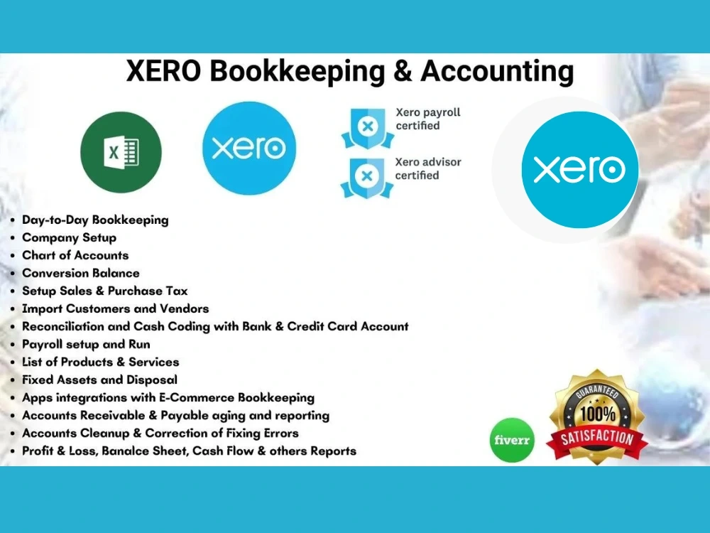 Bookkeeping and Accounting using Xero Certified Proadvisor | Upwork
