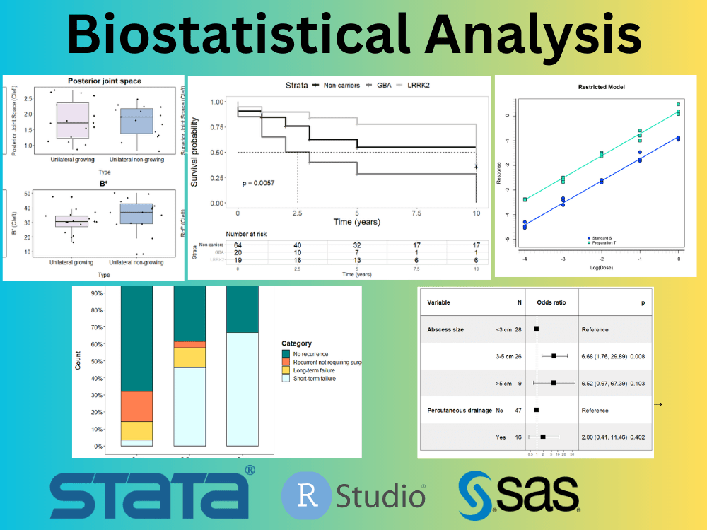 Biostatistical analysis of your medical study | Upwork