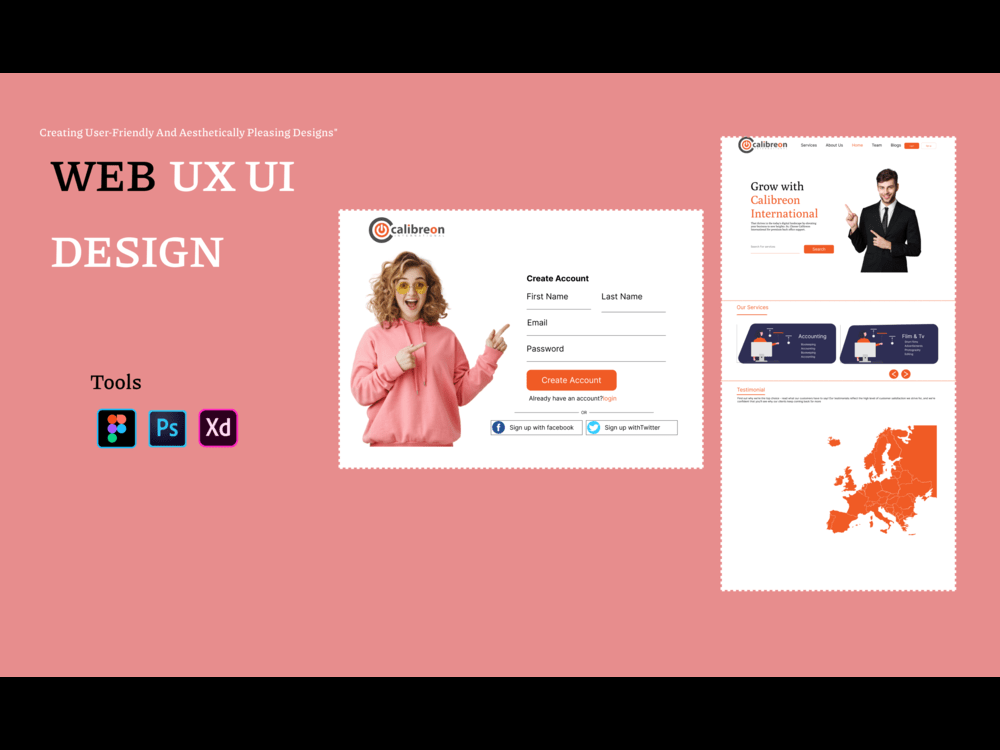 Talented ,innovative and creative web ui UX design | Upwork