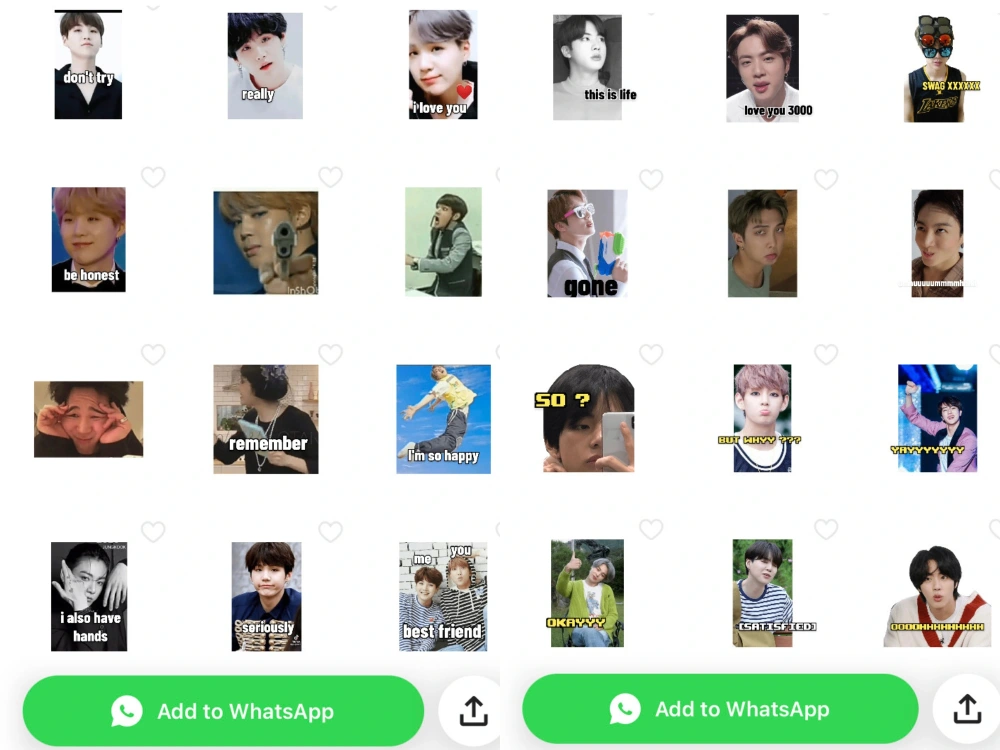 A cool custom sticker or gif from your photo or video for social media ...