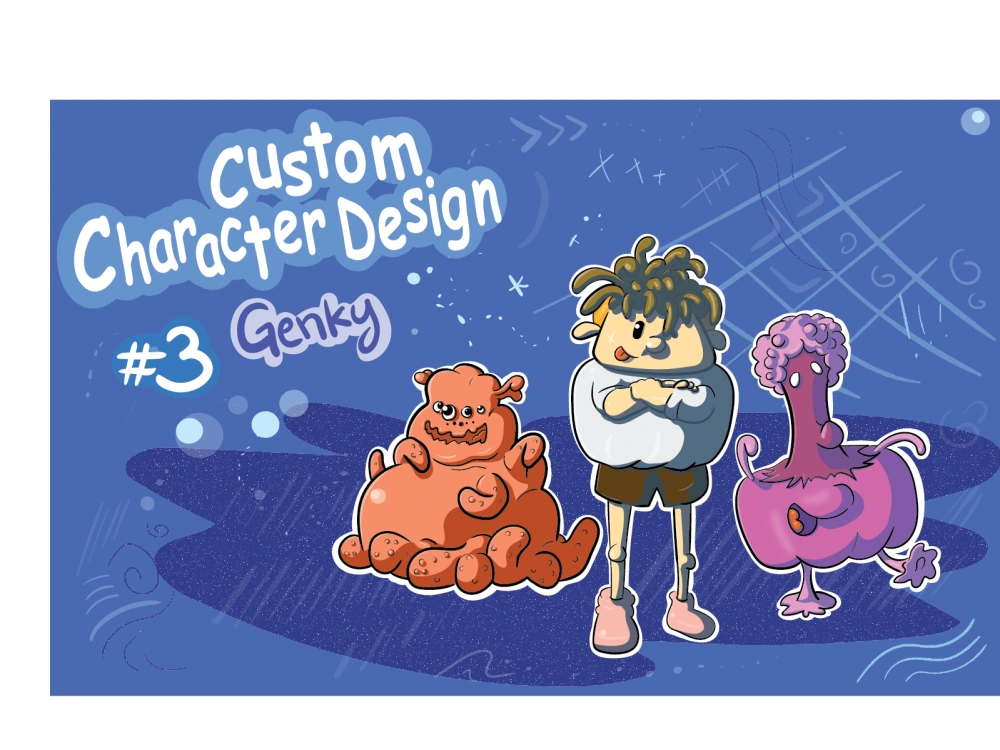 Unique Cartoon Character Design | Upwork