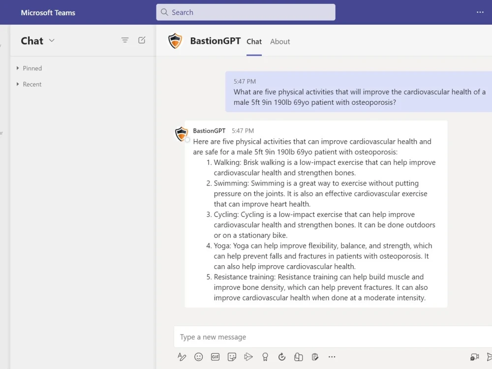 Custom Teams Bot Development for Conversational (Azure Open AI / ChatGPT) | Upwork