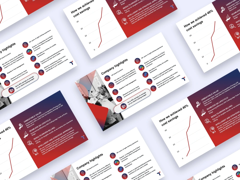 Maximum impact with an impressive PowerPoint template | Upwork