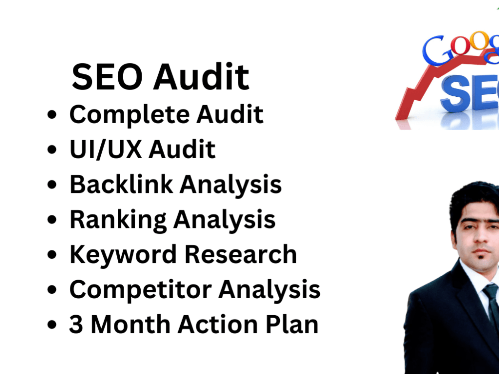 Complete SEO Audit, Keyword Research, Competitor Analysis, and Action ...