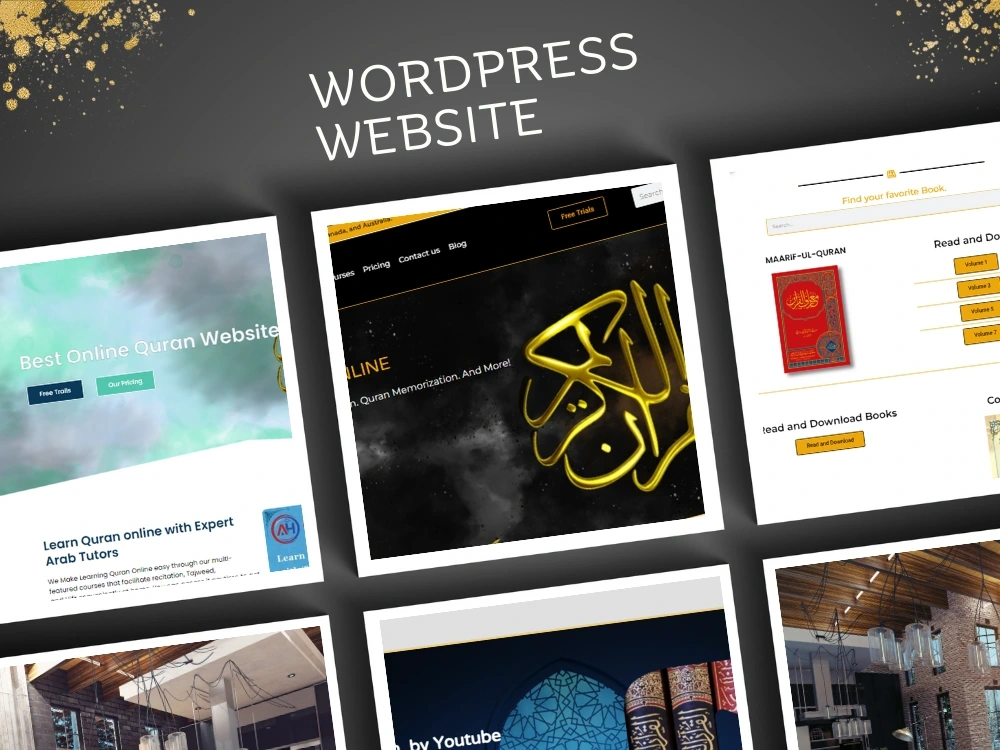 Islamic website for online quran educations and courses | Upwork