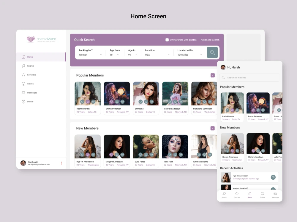High quality saas web app platform UI | Upwork