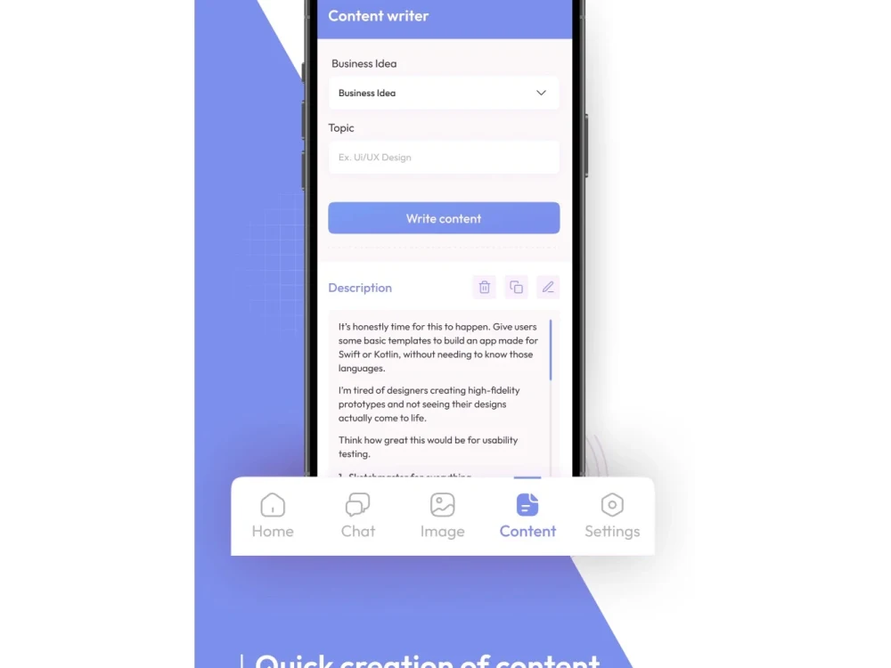 A completed smoothly chatGPT mobile application with Admob, In-App ...