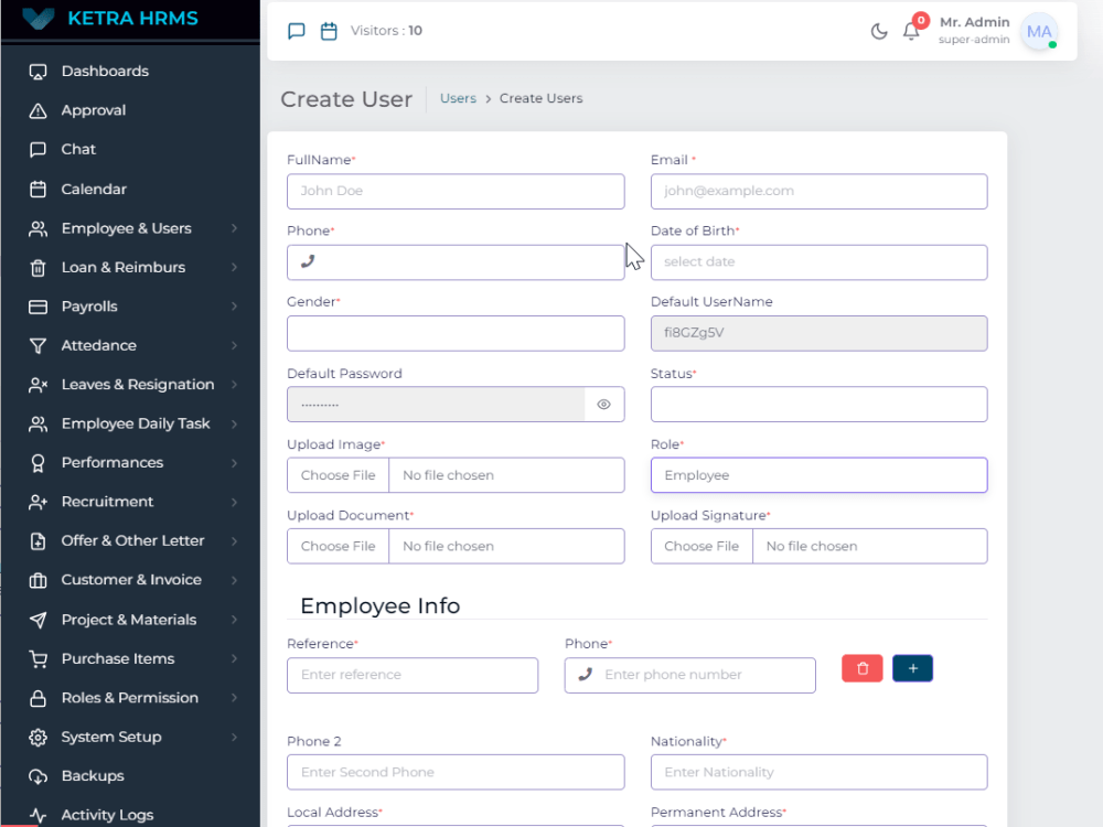 Complete HRMS SaaS Web App – Payroll, Leave, Attendance in Laravel | Upwork