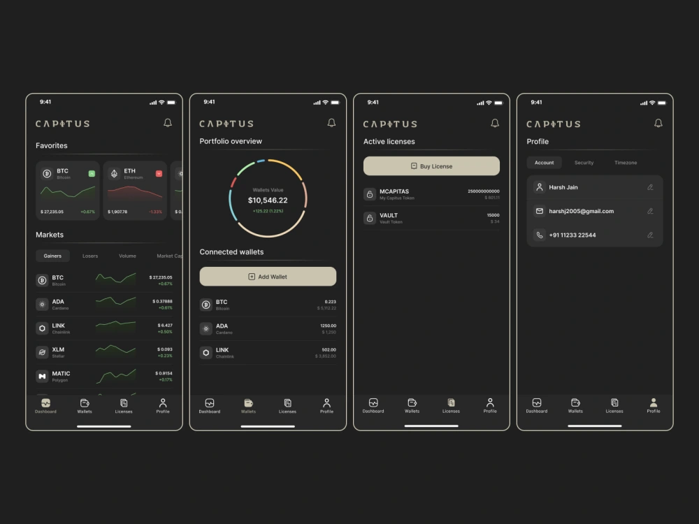 High quality mobile app UI | Upwork