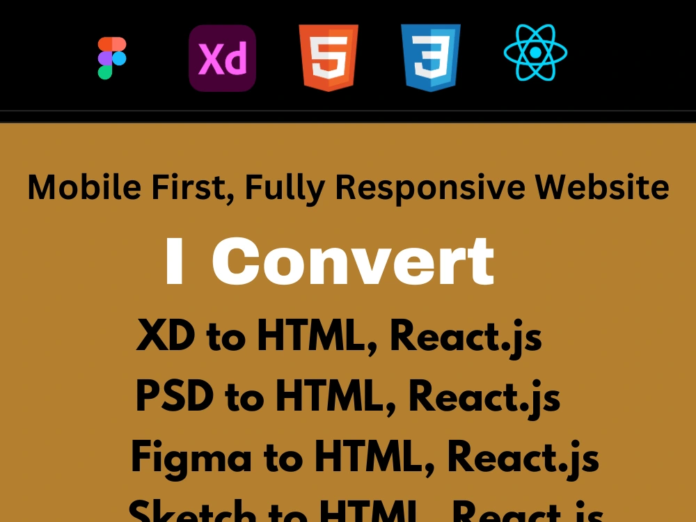 Figma/PSD/Sketch/XD converted to a responsive, mobile-first website ... Figma/PSD/Sketch/XD converted to a responsive, mobile-first website ...