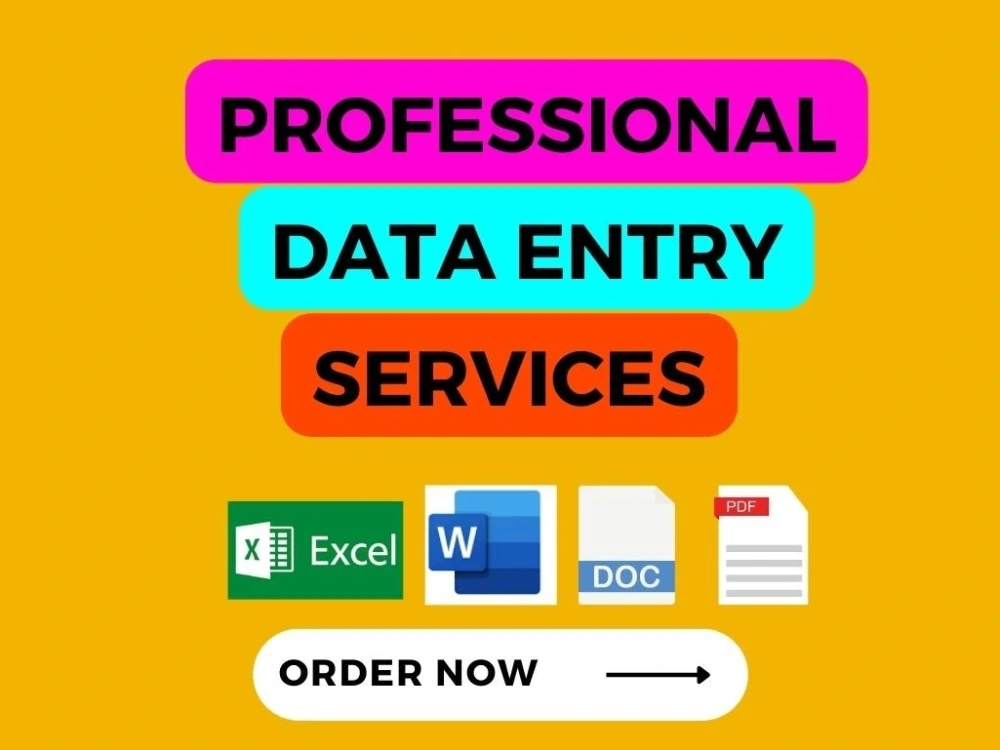 Data entry, excel, scraping, typing, google sheets and copy-paste work | Upwork