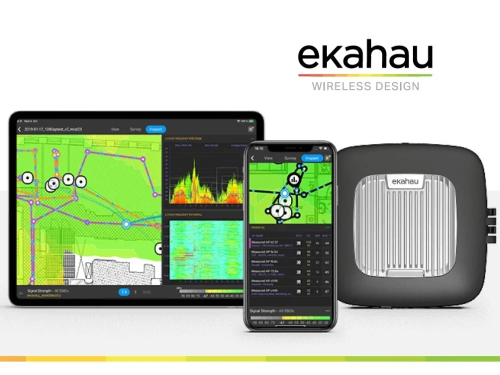 Wireless heatmap of Network with detail reports using Ekahau AI Pro ...