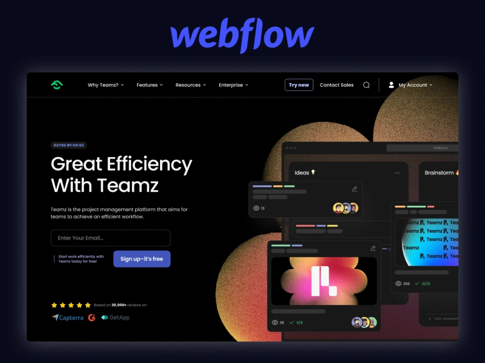 Webflow expert, webflow development, webflow developer, Figma to webflow | Upwork