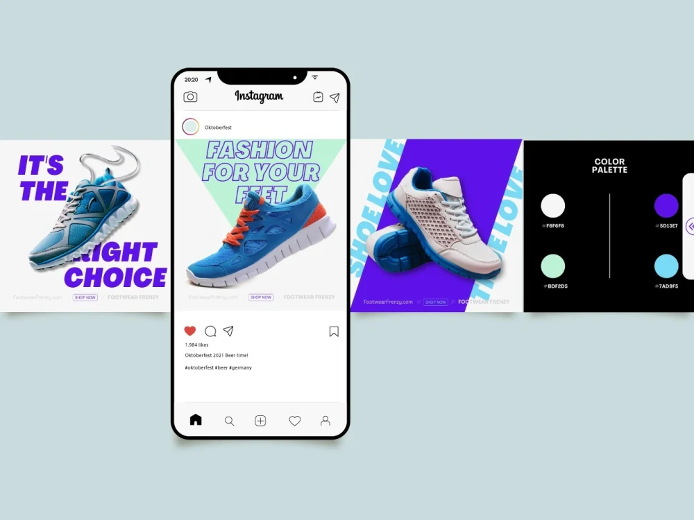 Stunning Social Media Designs For Instagram, Facebook, Linkedin, etc ...