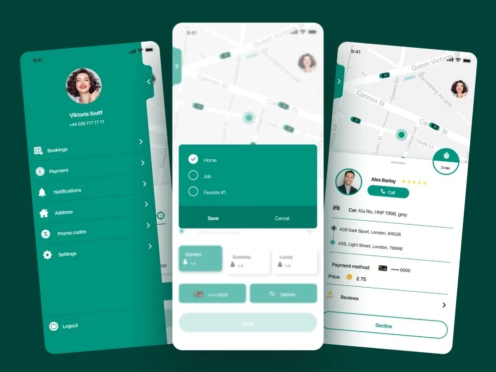 A custom Mobile App UI design concept for your Brand | Upwork