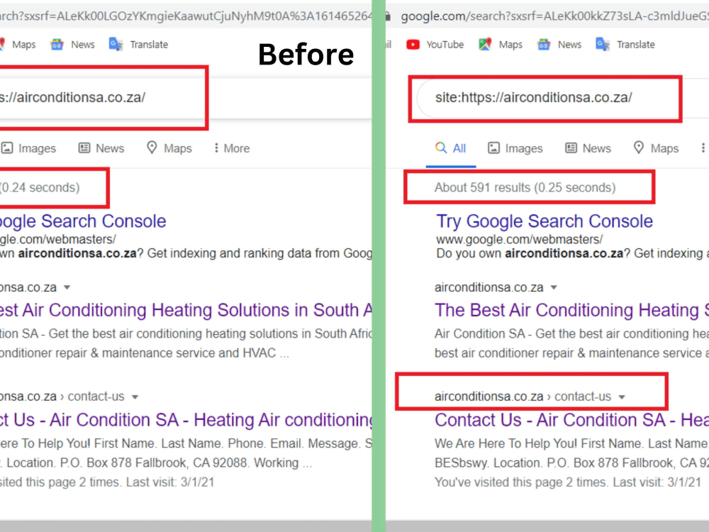 To set up Google Search Console and fix indexing errors | Upwork