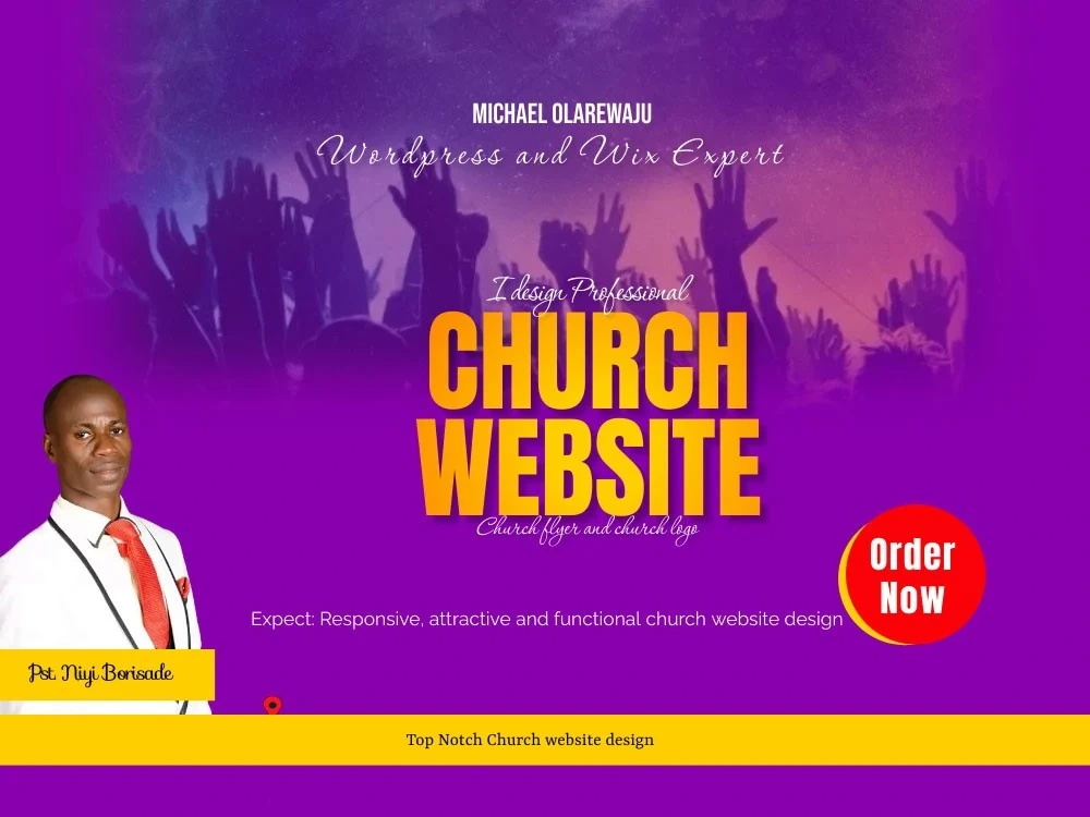 Functional church website with live stream and donation function | Upwork