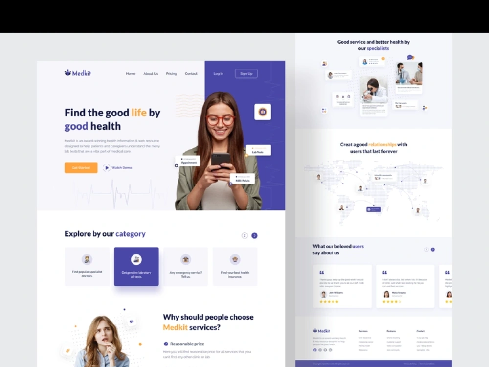A wonderful UI/UX design for your project | Upwork