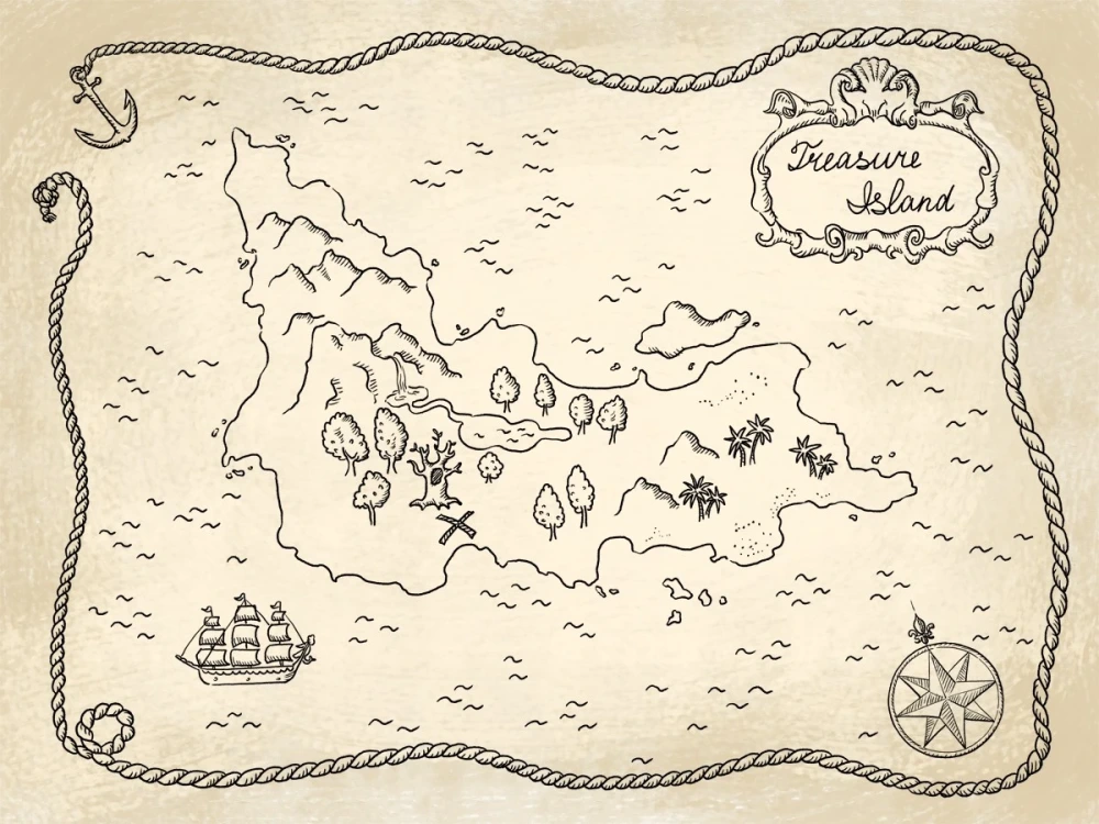 An illustrated map for your event, establishment or themed map of your ...