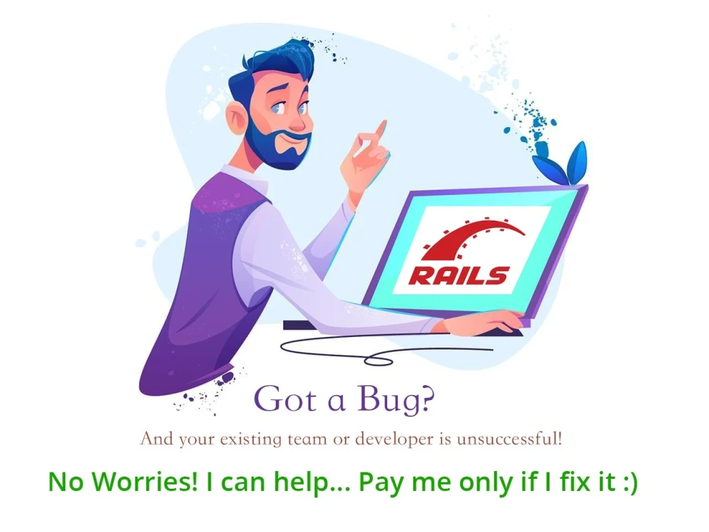 Support to fix any Rails/Ruby Issue | Upwork