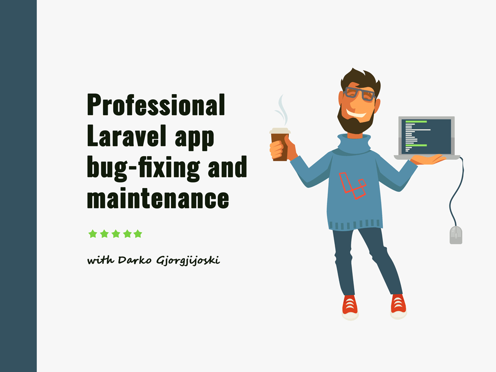 3 hours of bug fixing and maintenance for your Laravel web application | Upwork