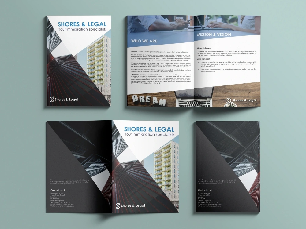 An elegant brochure design | Upwork