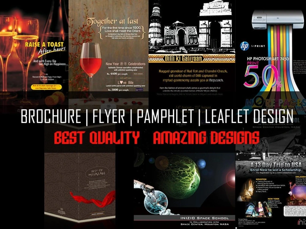 Amazing brochure, flyer and pamphlets design | Upwork