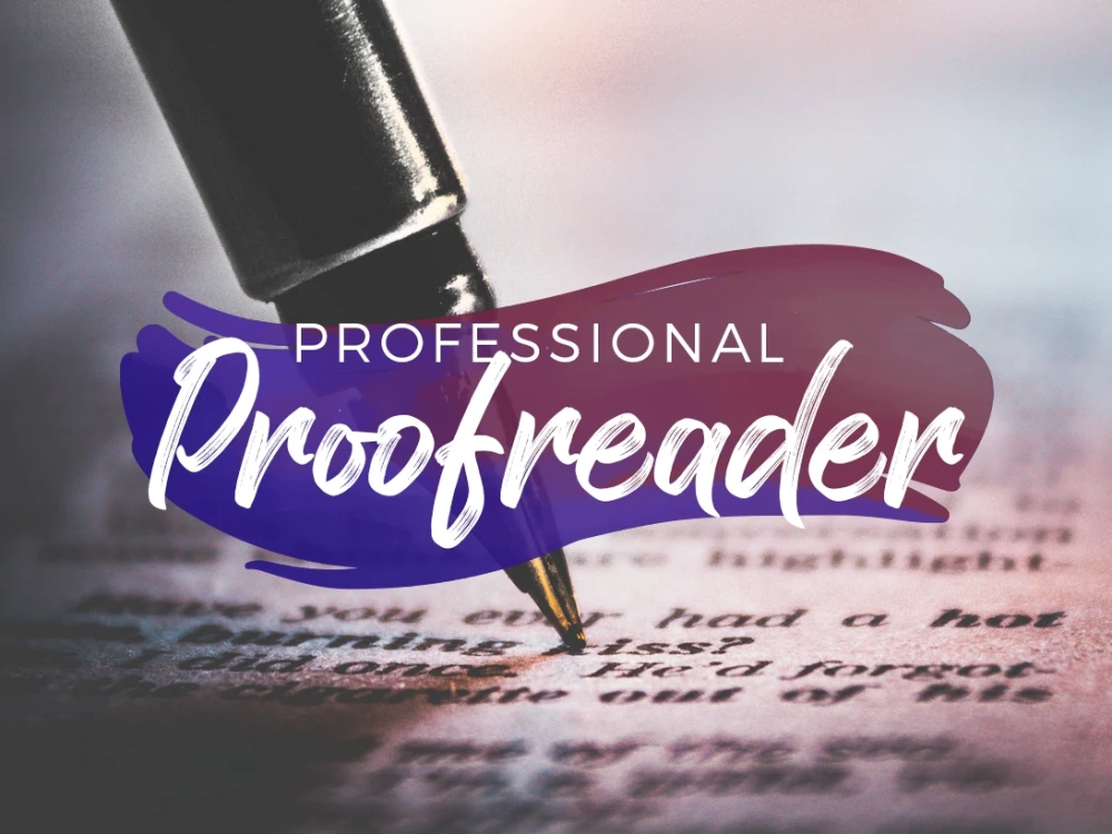 A professionally proofread and edited document | Upwork