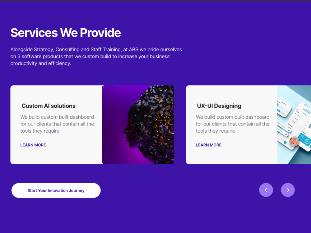 Full Stack Website Development UI/UX | React JS | Next JS | Node JS |Azure | Upwork