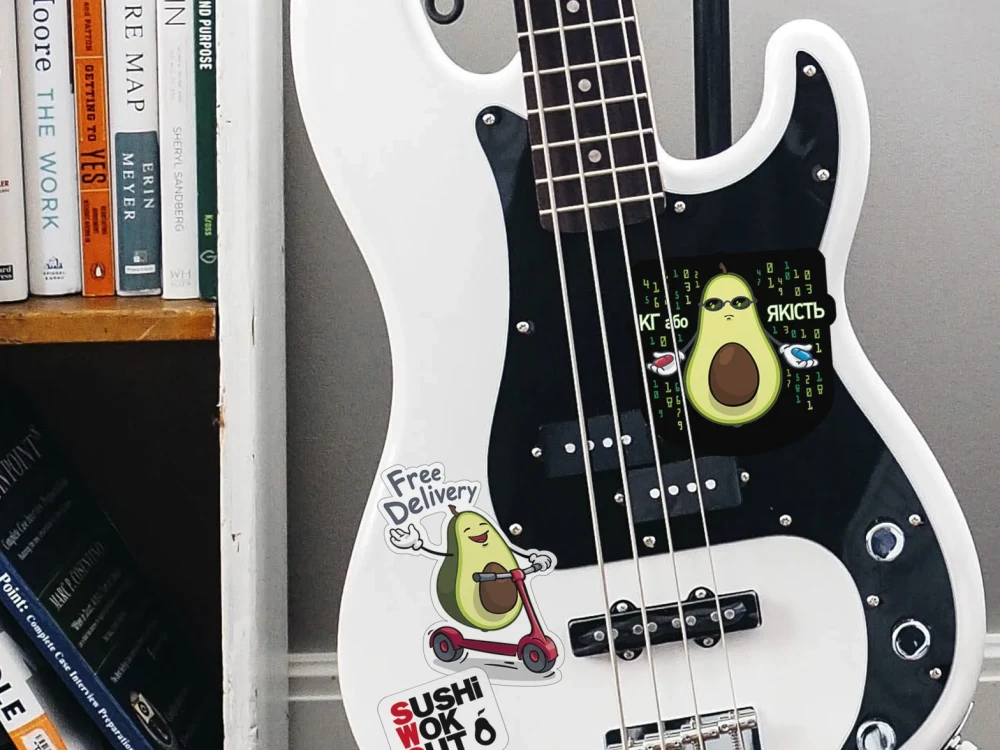 5 catchy illustrated stickers to promote your business | Upwork